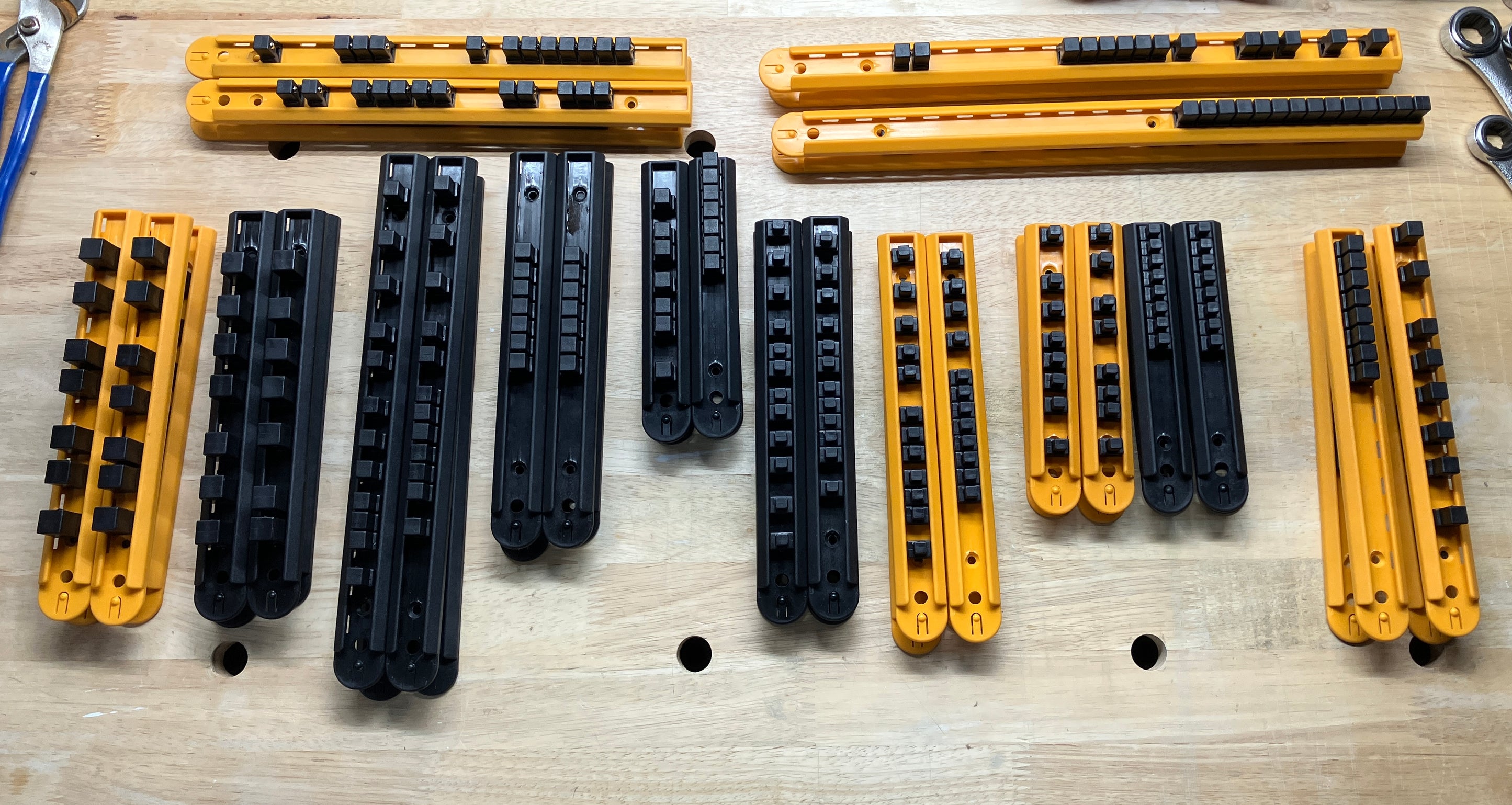 48pc Socket Rail Bundle – Carolina Abbey Tools